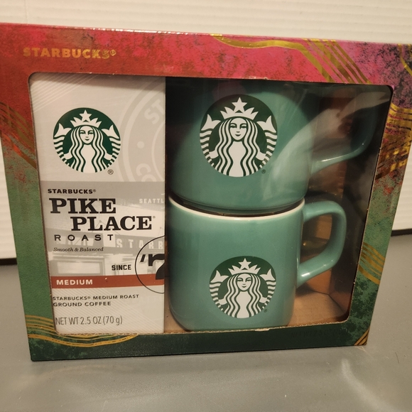 Starbucks | Kitchen | Starbucks 2 Mugs Gift Set | Poshmark